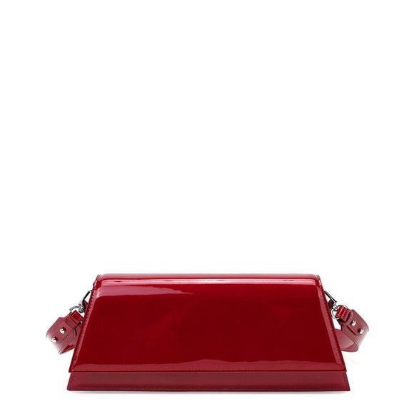 Tiffany & Fred Paris | Bags | Tiffany Fred Paris Patent Crossbody Red ...